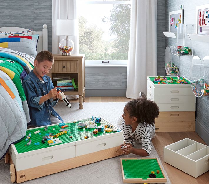 Lego table and storage store