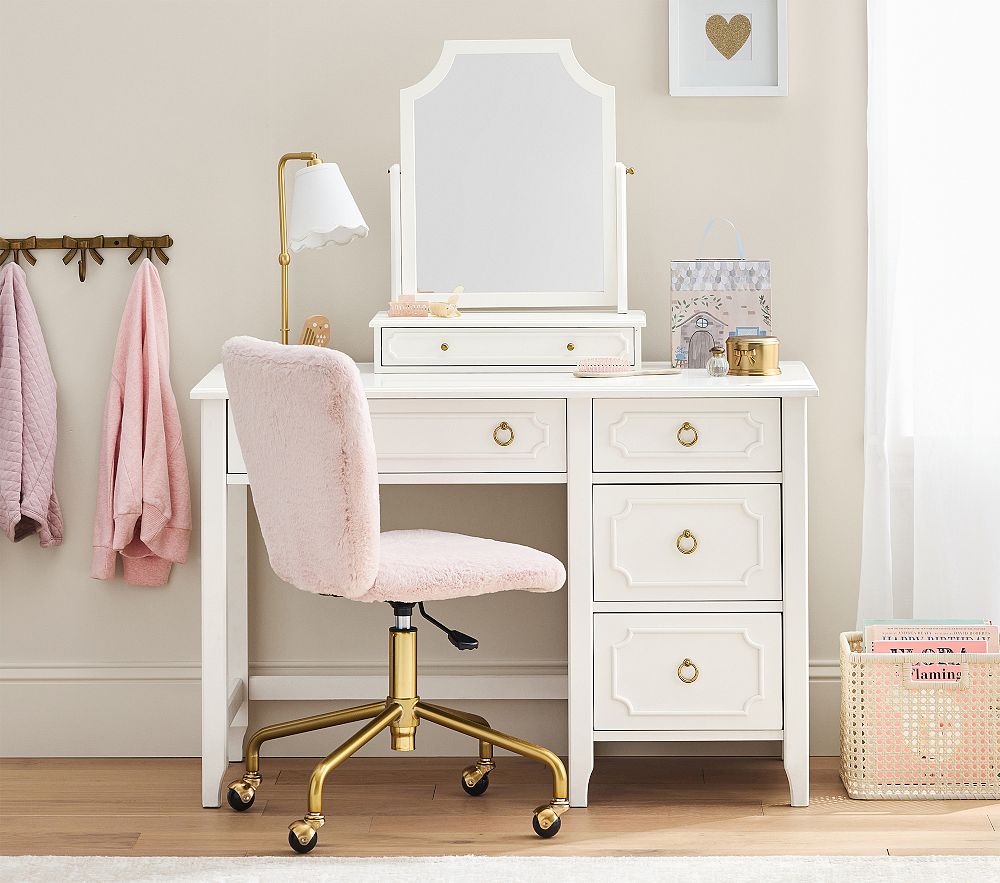 Ava Regency Vanity Desk (45") | Pottery Barn Kids