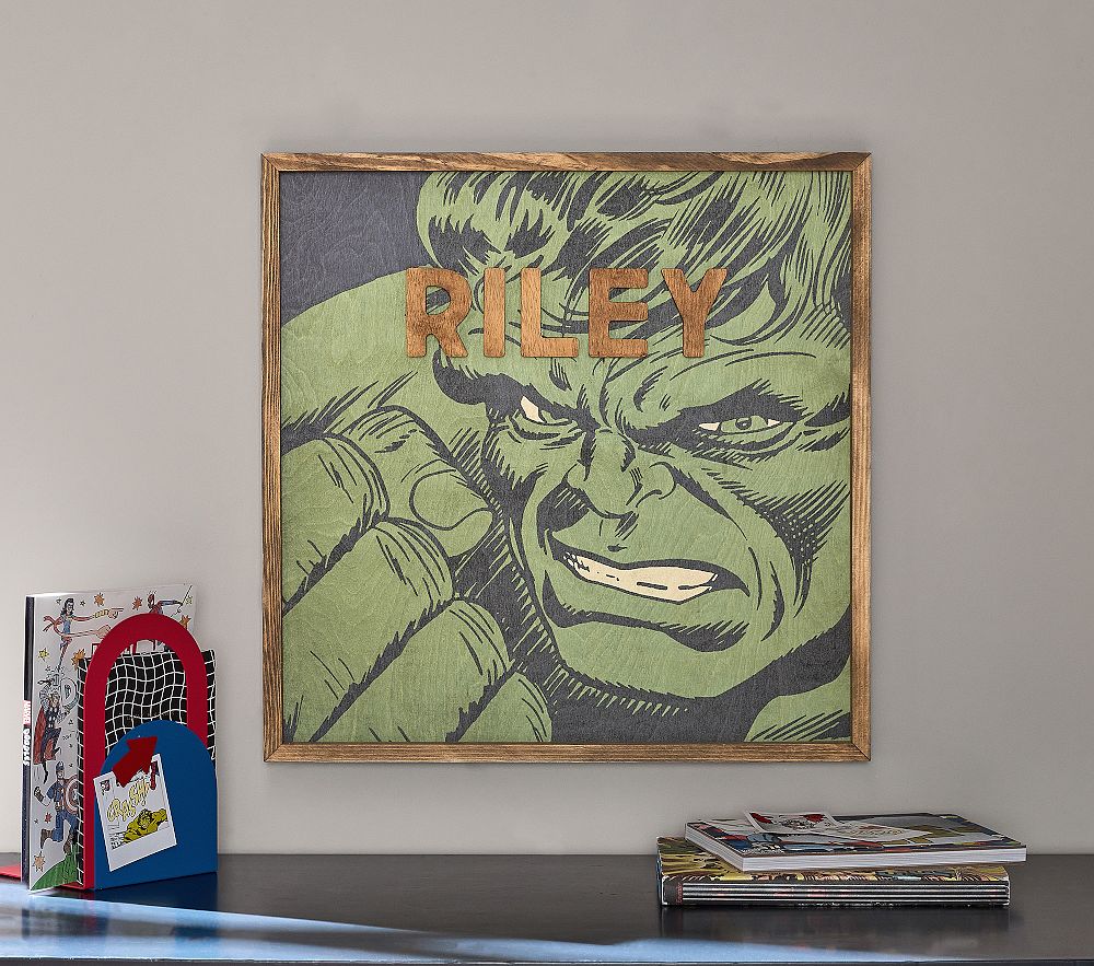 Marvel's Hulk Wall Art (24") | Pottery Barn Kids