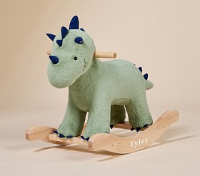 Light-Up Dino Plush Nursery Rocker | Pottery Barn Kids