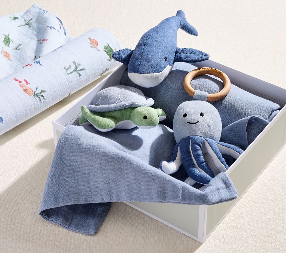 Under The Sea Muslin Gift Set | Pottery Barn Kids