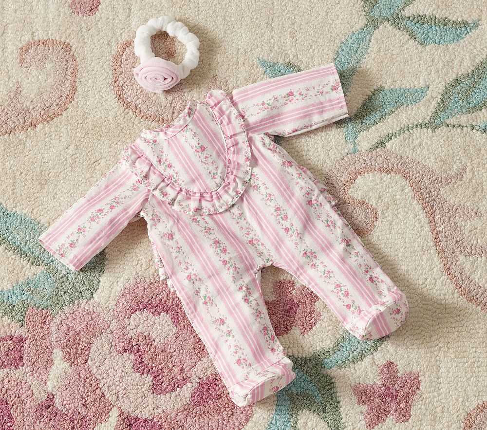 LoveShackFancy Baby Doll Ruffle Pajama Outfit | Pottery Barn Kids