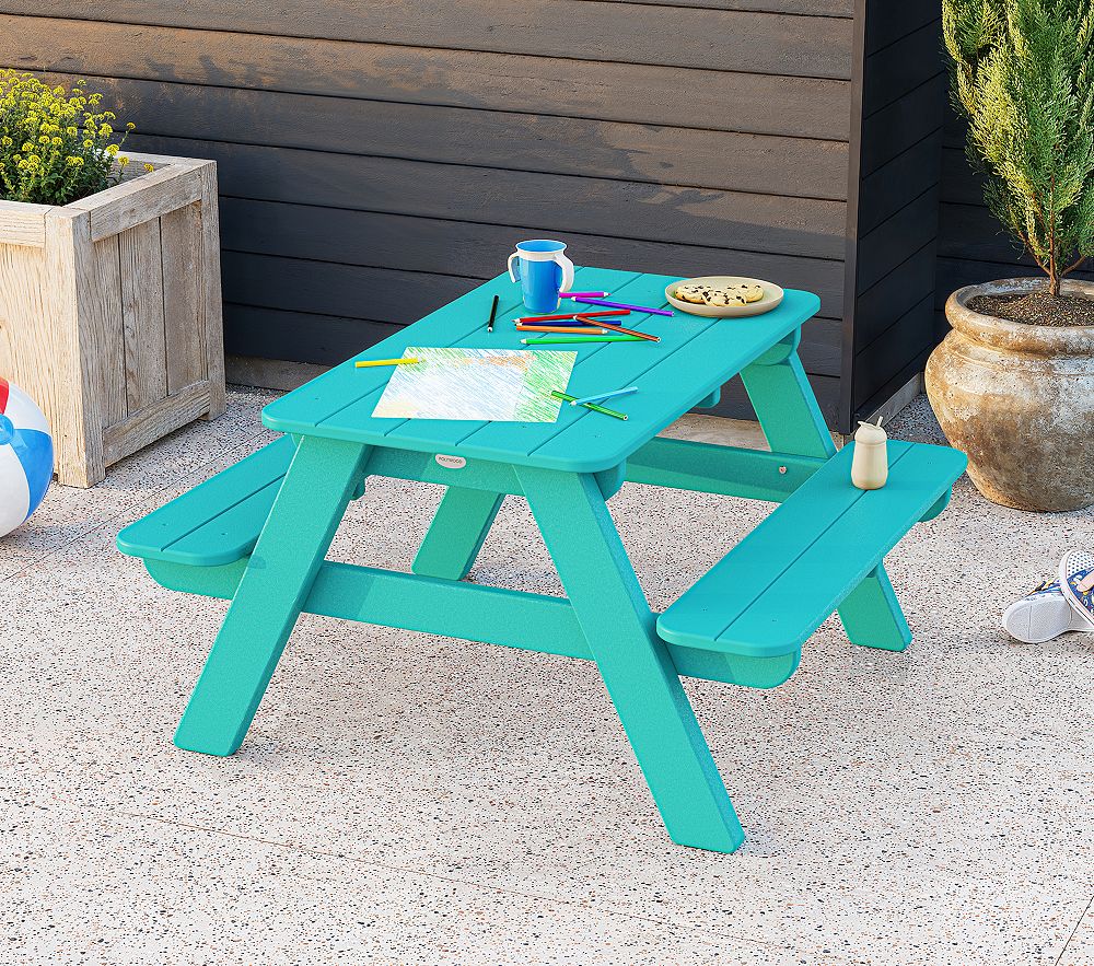 Toddler Polywood Play Picnic Table | Pottery Barn Kids