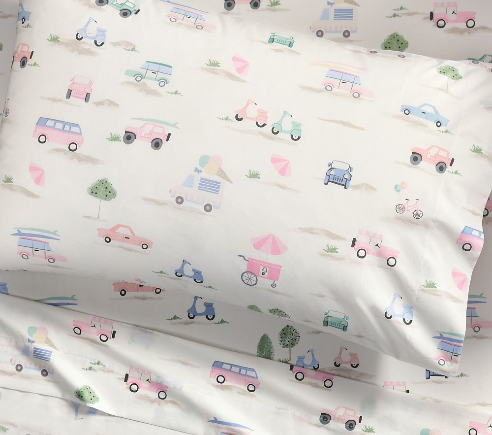 Isla Transportation Organic Sheet Set | Pottery Barn Kids