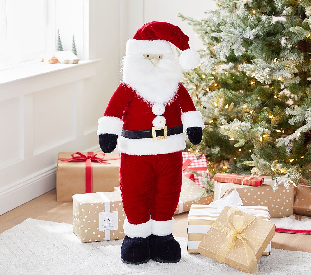 Standing Santa Decor | Pottery Barn Kids