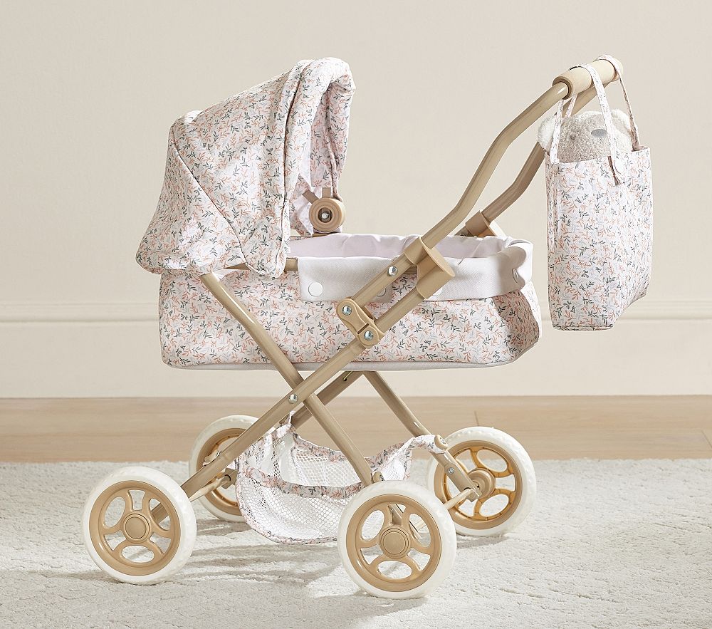 Winter Filagree Doll Pram Stroller | Pottery Barn Kids