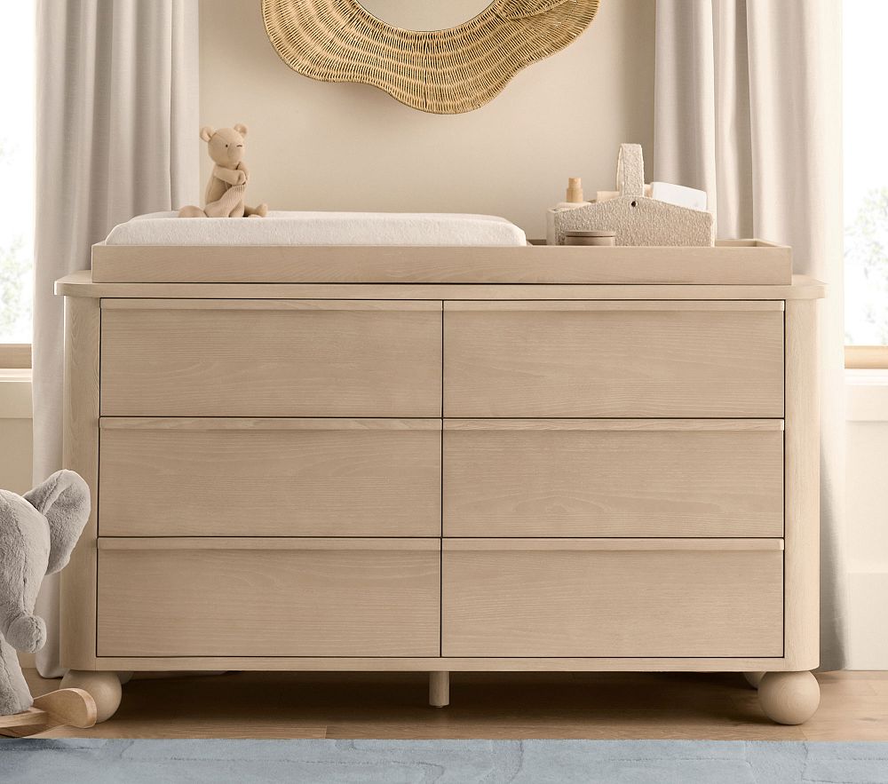 Palmer 6-Drawer Dresser & Topper Set (59w x 20d") | Pottery Barn Kids