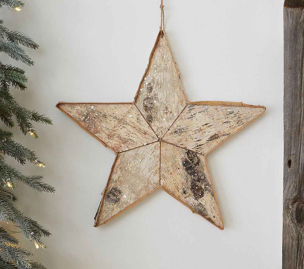 Birch Star Decor | Christmas Decorations | Pottery Barn Kids