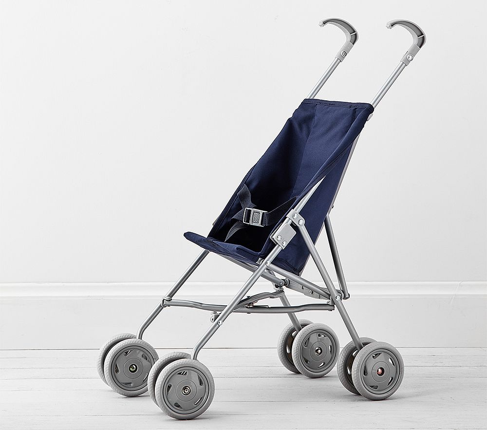Navy Umbrella Doll Stroller | Baby Doll Acessories | Pottery Barn Kids
