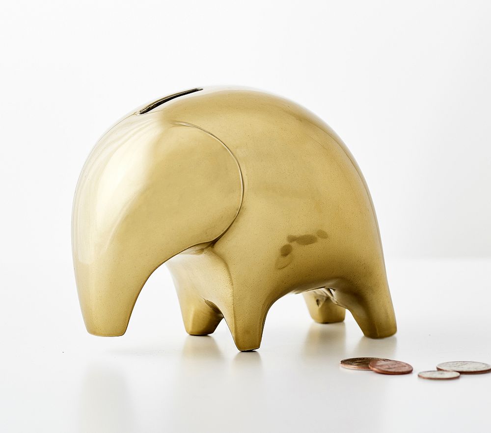Elephant Modern Money Bank | Pottery Barn Kids