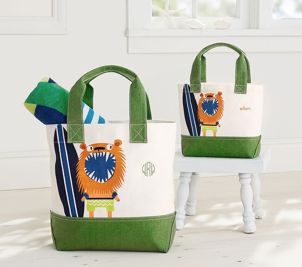 Monster Preppy Icon Kids Tote | Pottery Barn Kids