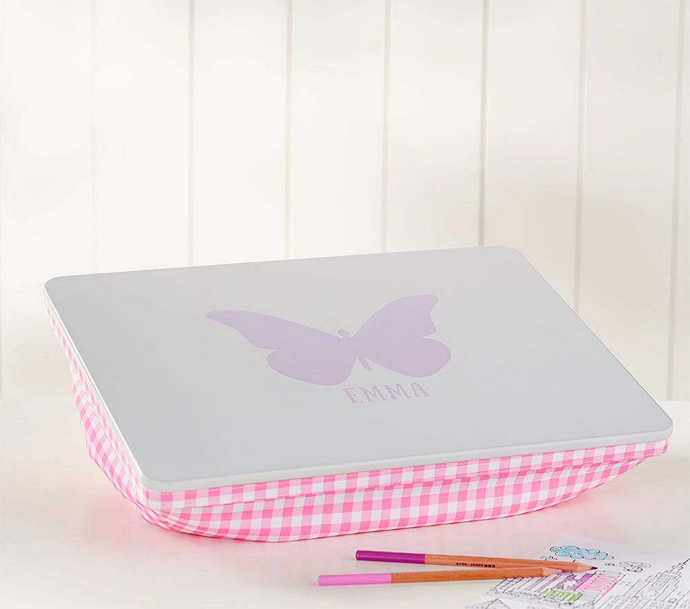 Pink Gingham Lap Desk | Kids Room Decor | Pottery Barn Kids