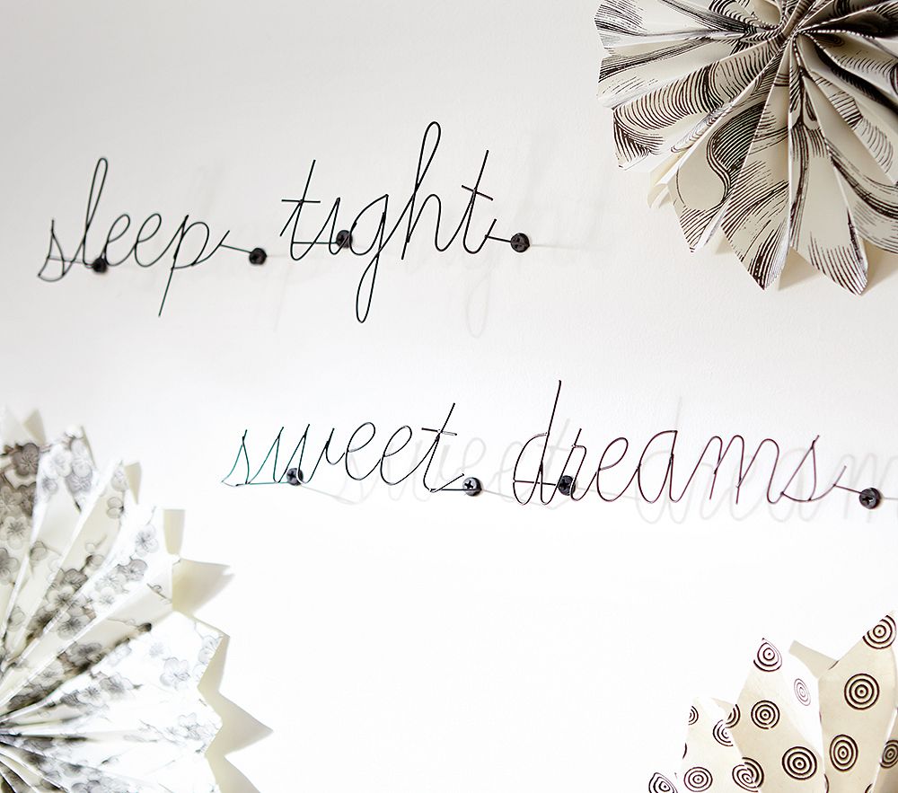 Wire Word Art | Kids Room Decor | Pottery Barn Kids