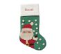 Santa Hook And Loop Christmas Stocking | Pottery Barn Kids