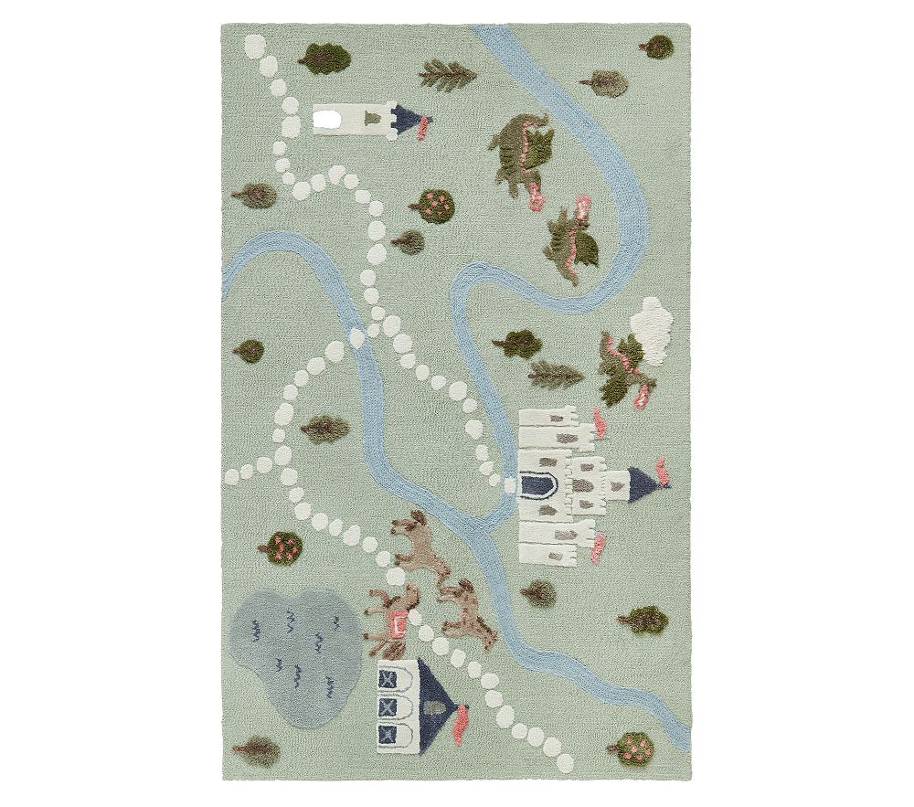 Knights Play Rug | Pottery Barn Kids