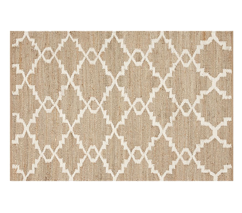 Natural Trellis Rug | Patterned Rugs | Pottery Barn Kids
