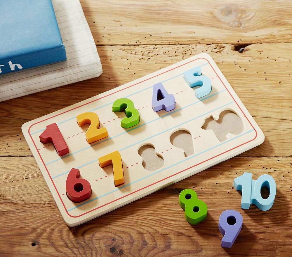 Numbers Puzzle | Educational Toys For Kids | Pottery Barn Kids