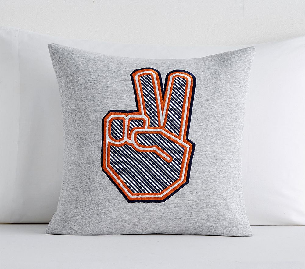 Peace Sign Kids' Pillow Sham | Pottery Barn Kids