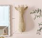 AERIN Rattan Giraffe Wall Decor | Pottery Barn Kids