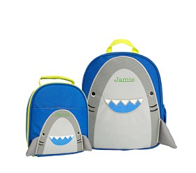 Little Critters Shark Backpack & Lunch Bundle, Set of 2 | Pottery Barn Kids