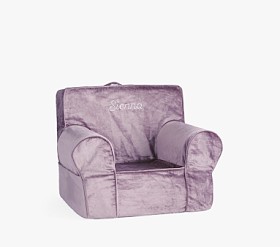 My First Anywhere Chair®, Fig Velvet Slipcover Only | Pottery Barn Kids