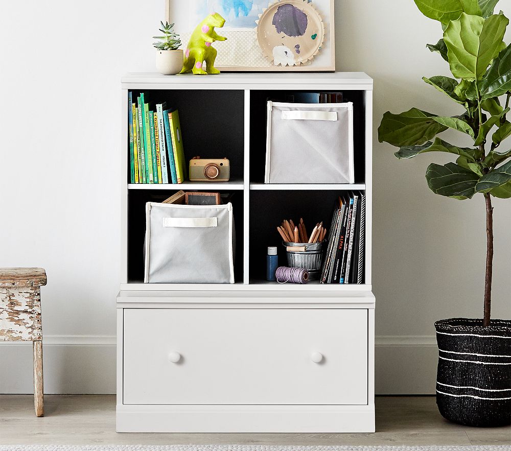 Cameron Cubby & Drawer Base Wall Storage System | Pottery Barn Kids