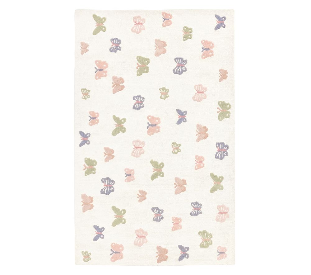 Butterfly Rug | Pottery Barn Kids