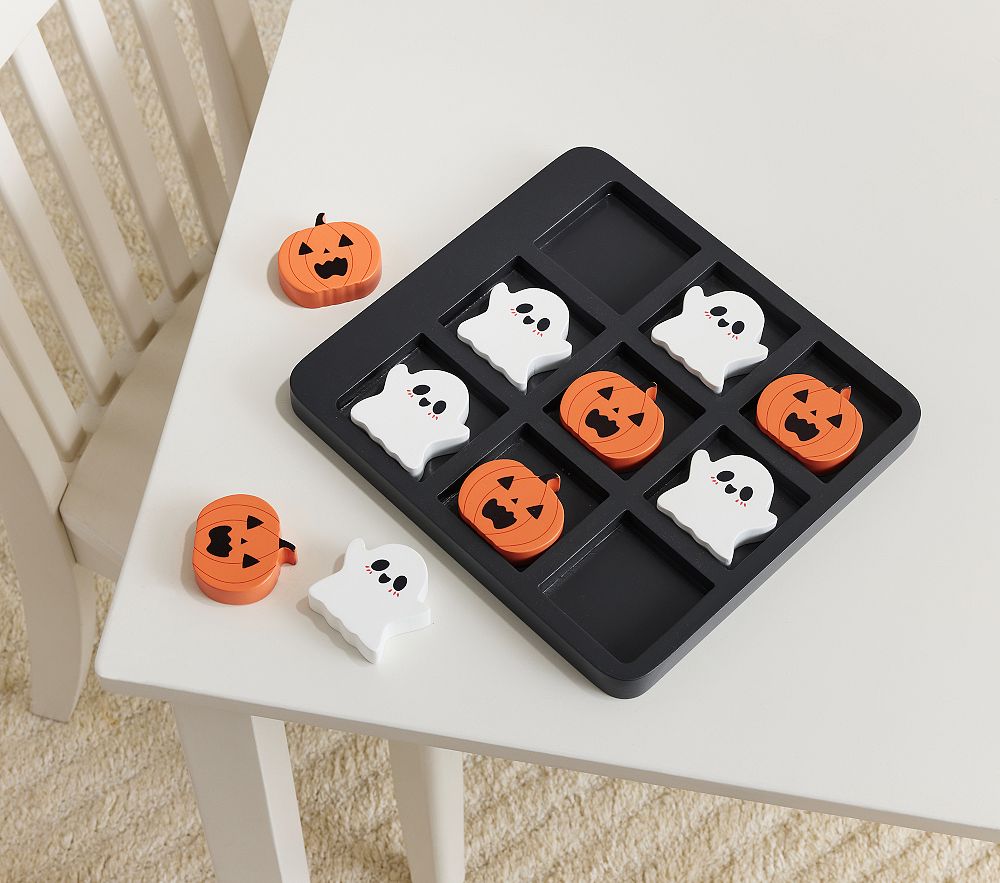Halloween Tic-Tac-Toe Wooden Toy | Pottery Barn Kids