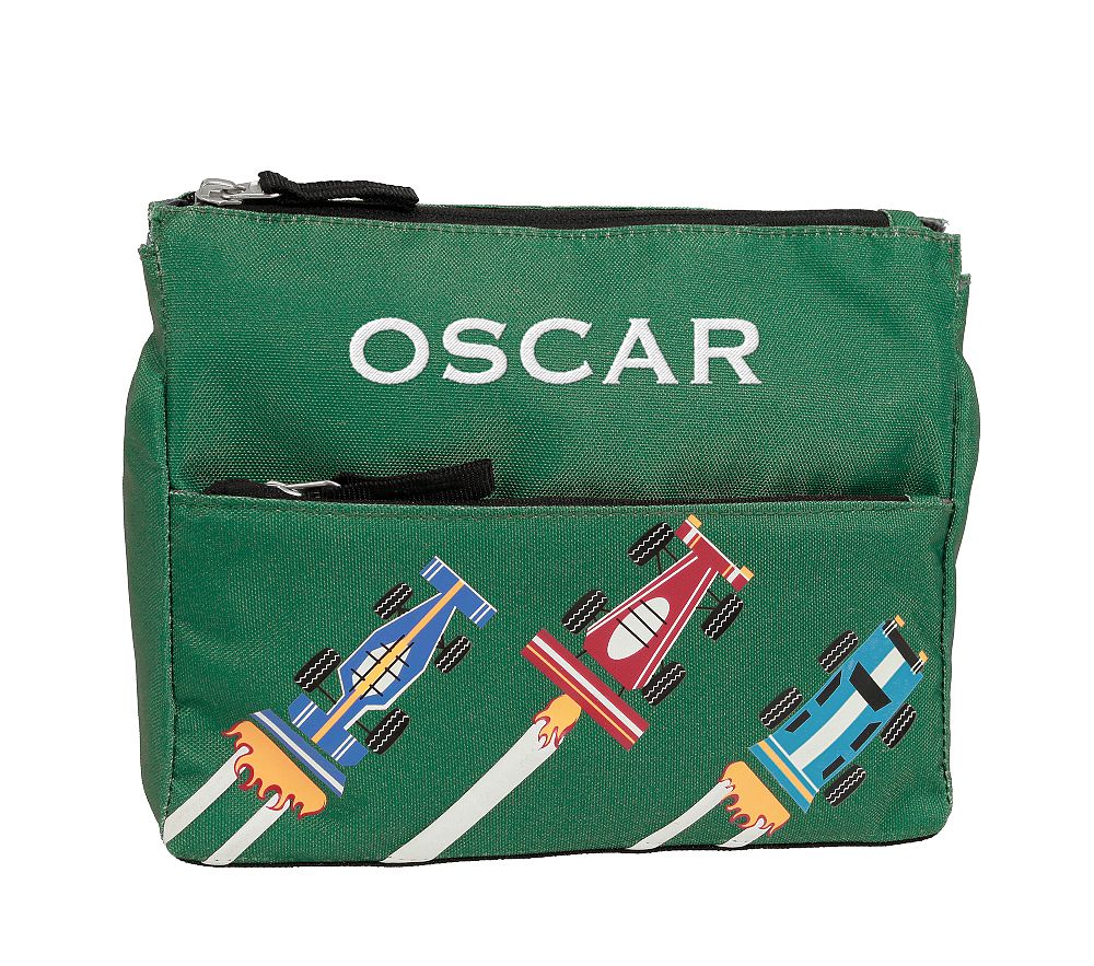 Green Race Car Supplies Pouch | Pottery Barn Kids