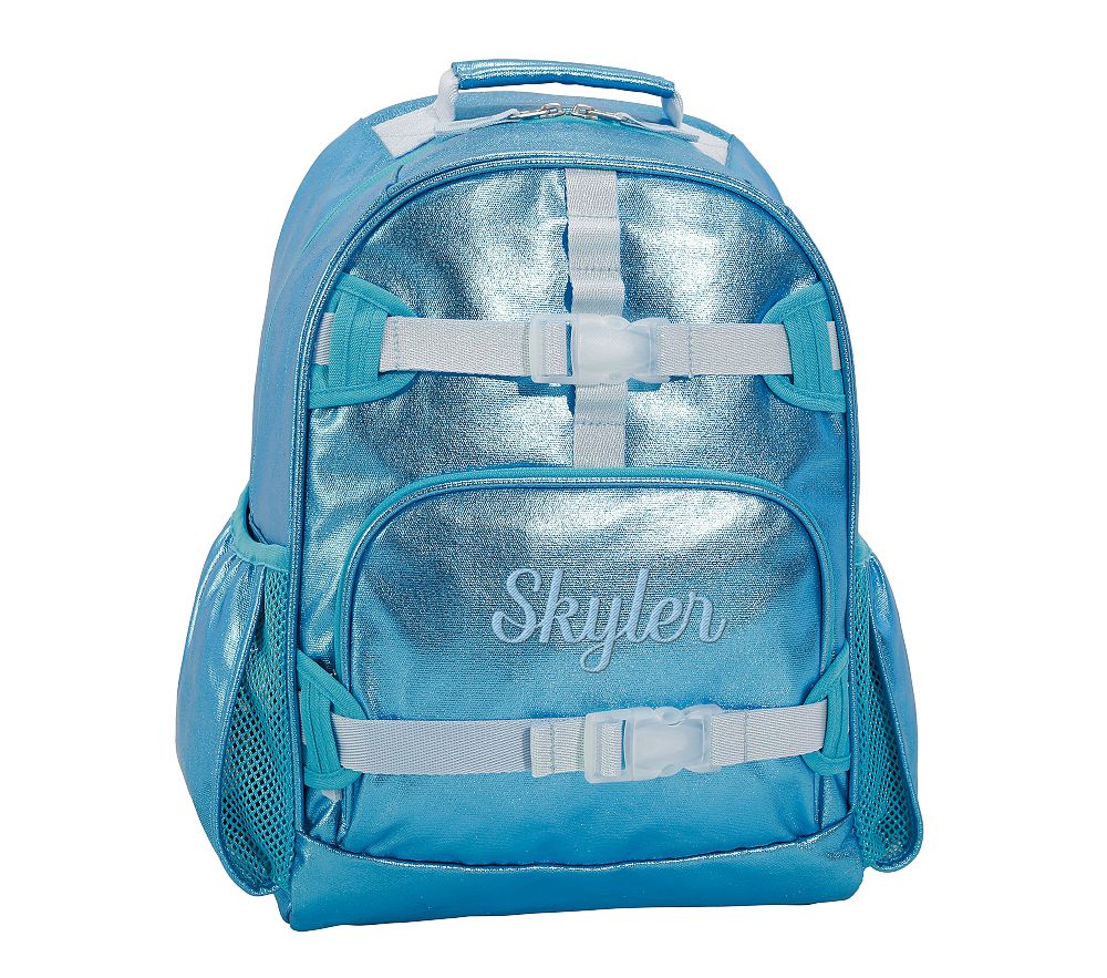Metallic Aqua Backpack | Pottery Barn Kids
