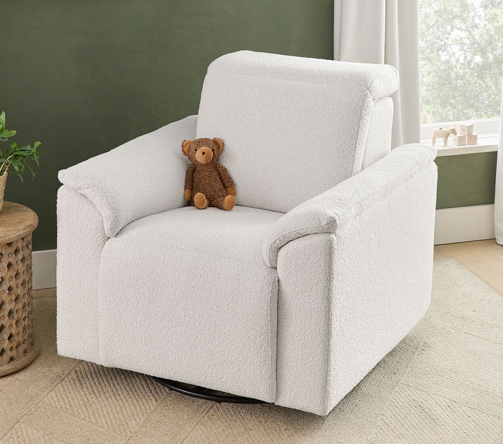 Cozy Storage Recliner with Adjustable Power Headrest | Pottery Barn Kids