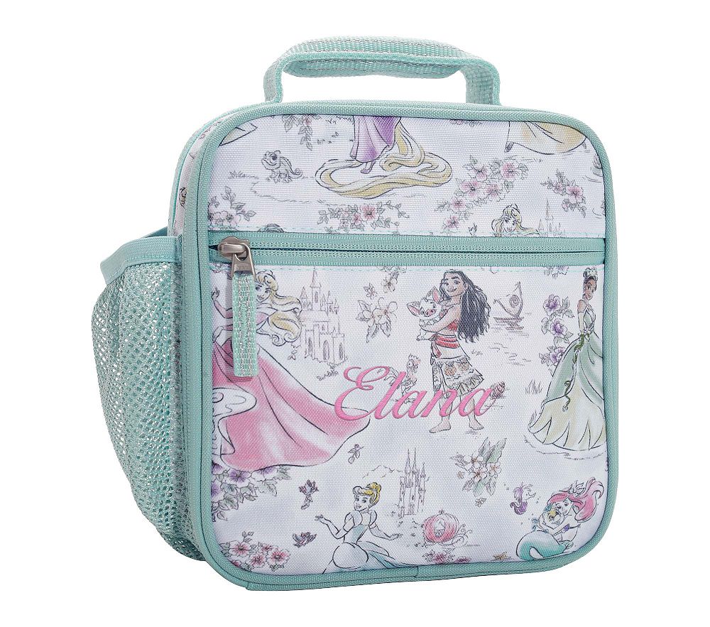 Mackenzie Blue Disney Princess Heritage Lunch Boxes | Pottery Barn Kids