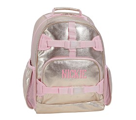 Metallic Gold Backpack | Pottery Barn Kids