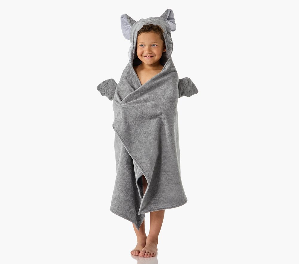 Bat Critter Kid Hooded Towel | Pottery Barn Kids