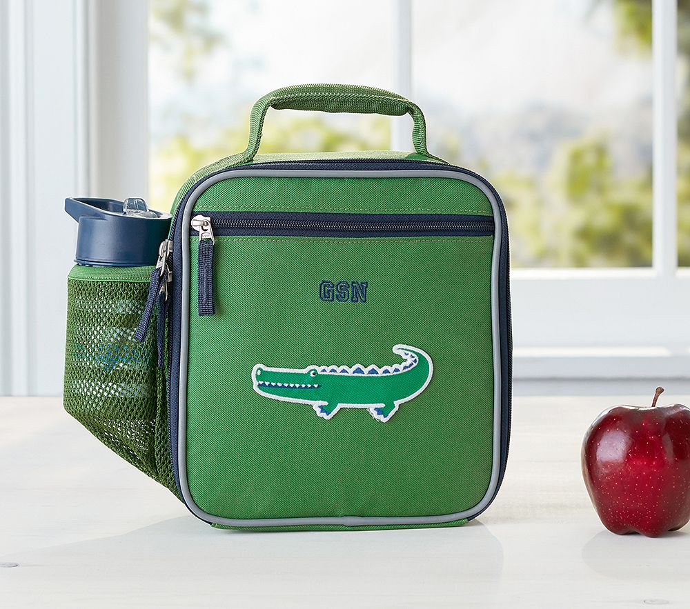 Fairfax Solid Green Kids Lunch Box | Pottery Barn Kids