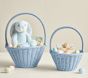 Chambray Blue Sabrina Easter Basket Pottery Barn Kids