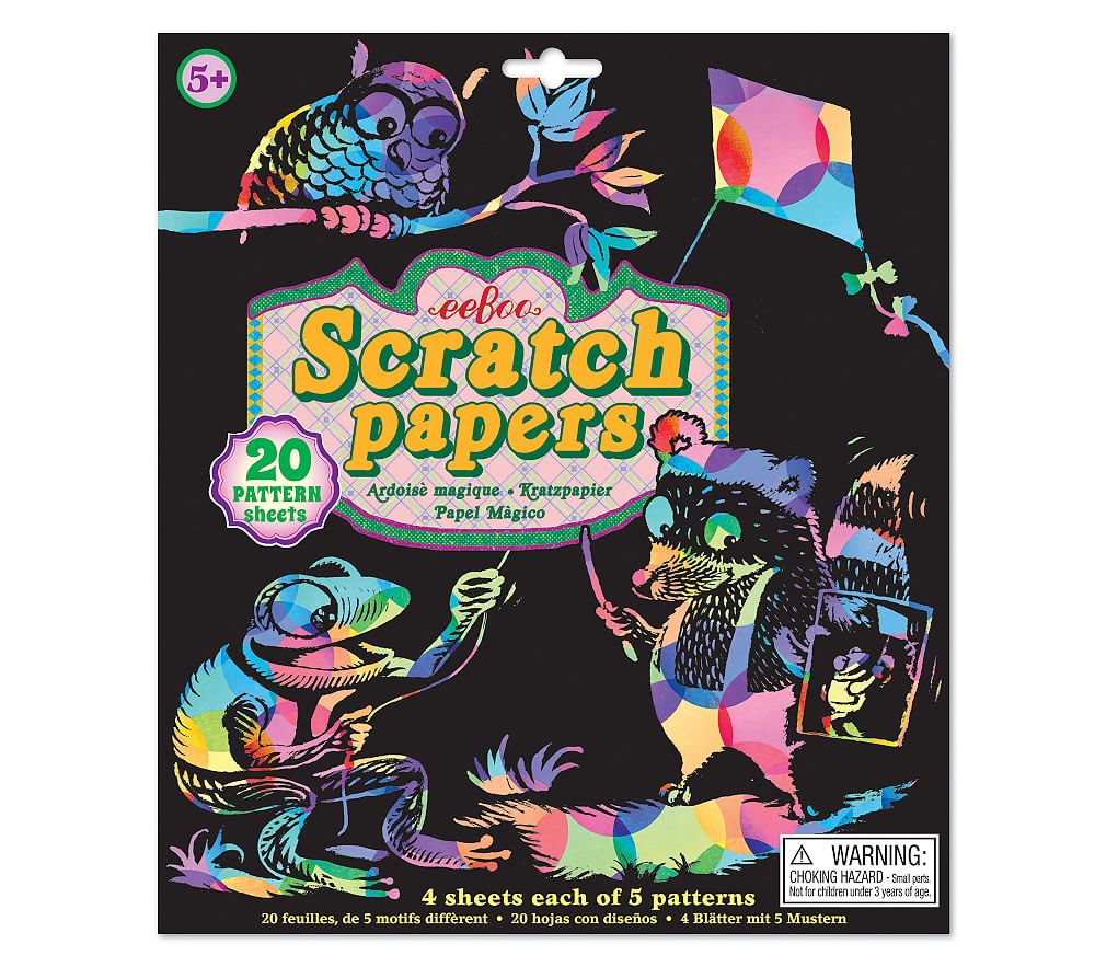Patterned Scratch Paper Set | Pottery Barn Kids
