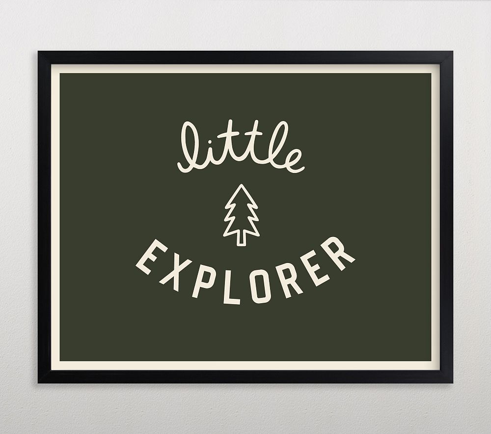 Minted® Little Explorer Flag Wall Art by Little Merry Market | Pottery ...