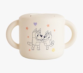 Bluey x Mushie Silicone Snack Cup | Pottery Barn Kids