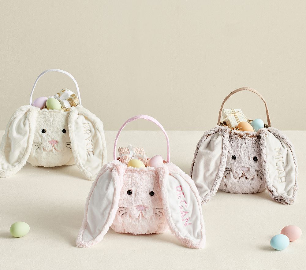 Long-Eared Bunny Easter Bucket | Pottery Barn Kids