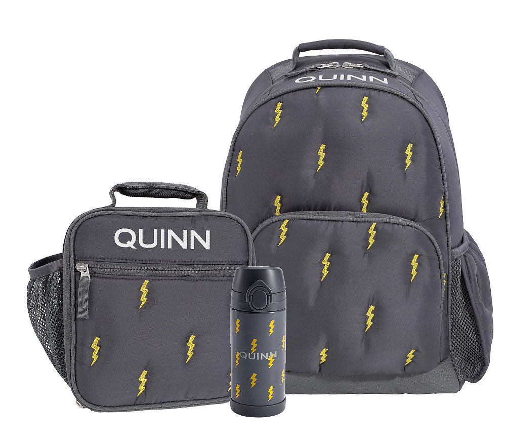 Charcoal Lightning Backpack Bundle | Pottery Barn Kids