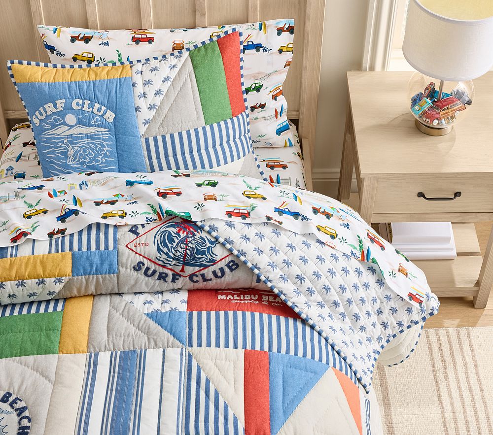 Chase Surf Quilt & Shams | Pottery Barn Kids