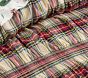 Holiday Plaid Smocked Comforter & Shams | Pottery Barn Kids