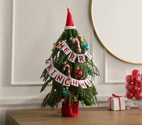 Dr. Seuss's The Grinch™ Light-Up Mini Tree | Pottery Barn Kids