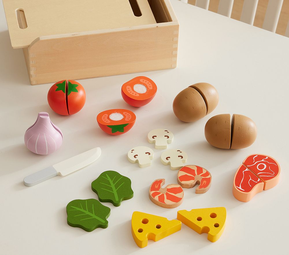 Wooden Meal Kit Crate with Case | Pottery Barn Kids