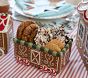 Gingerbread Ceramic Train Serving Set | Pottery Barn Kids