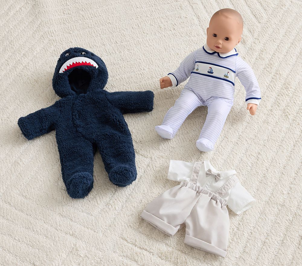 Blue Baby Doll Wardrobe, Set of 3 | Pottery Barn Kids