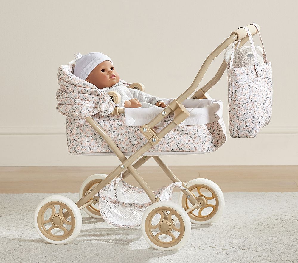 Winter Filagree Doll Pram Stroller | Pottery Barn Kids