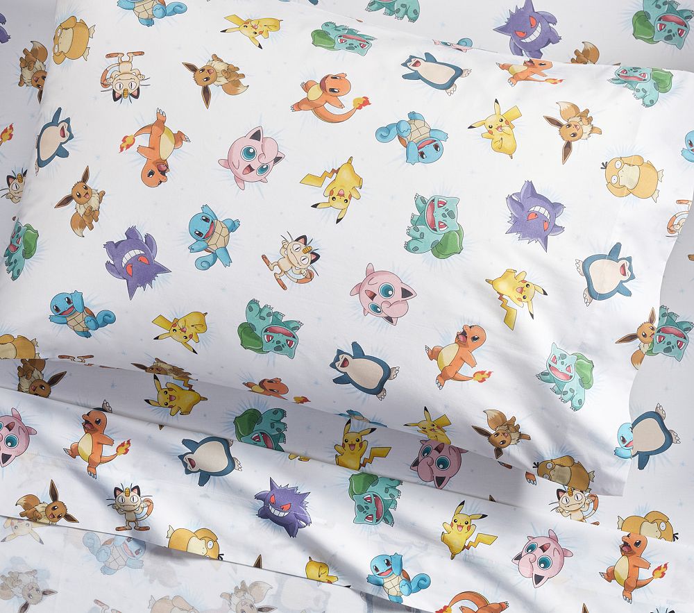 Pokémon Organic Sheet Set | Pottery Barn Kids