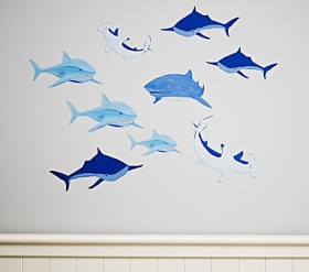 Shark Bite Kids Wall Decal | Pottery Barn Kids